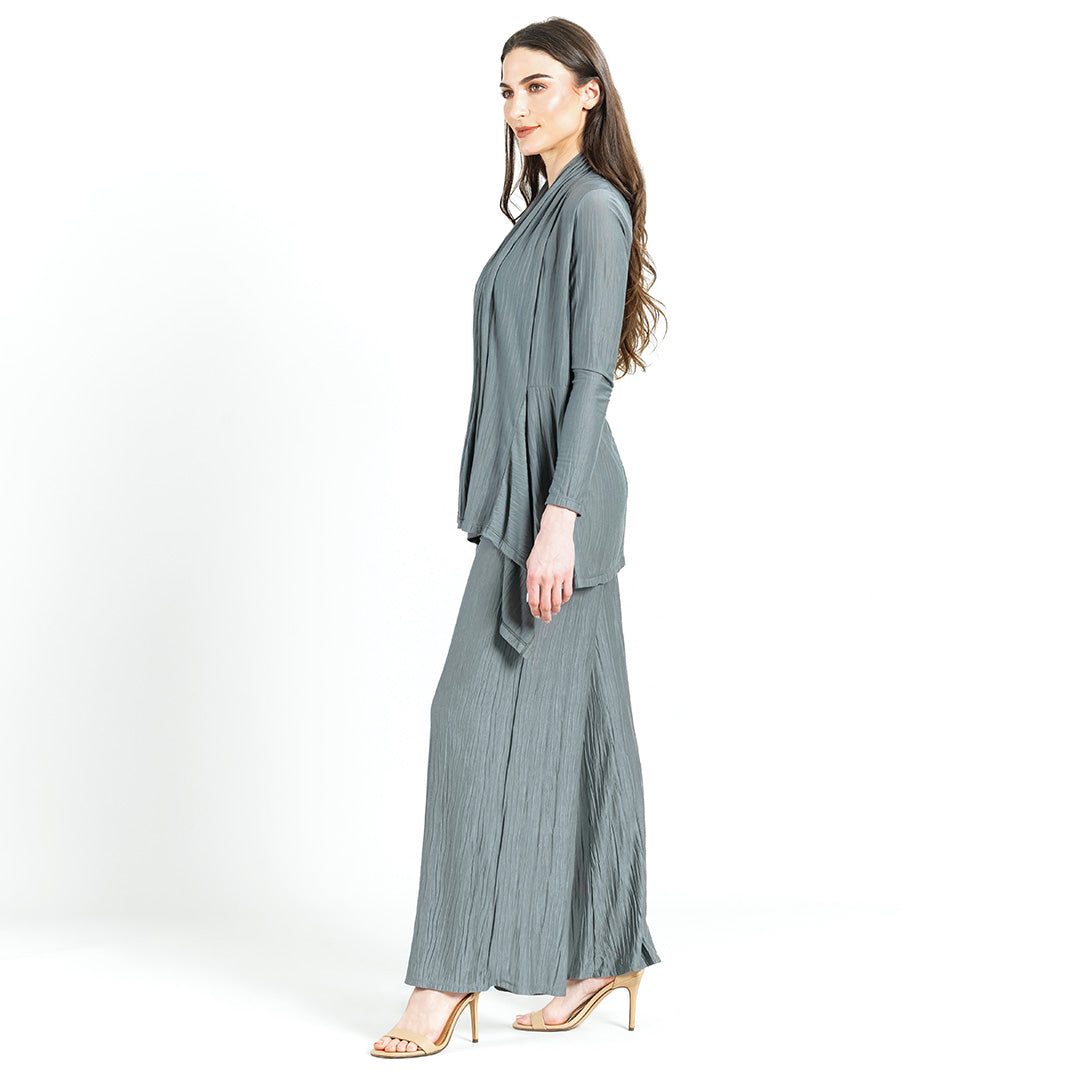 Soft Pleat Knit - Cardigan & Tank Twinset - Olive - Final Sale! – Clara ...